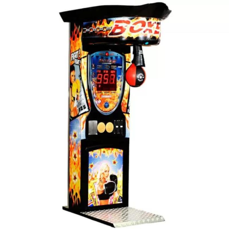 Boxer Fire Boxing Arcade Machine – Excel Leisure Games