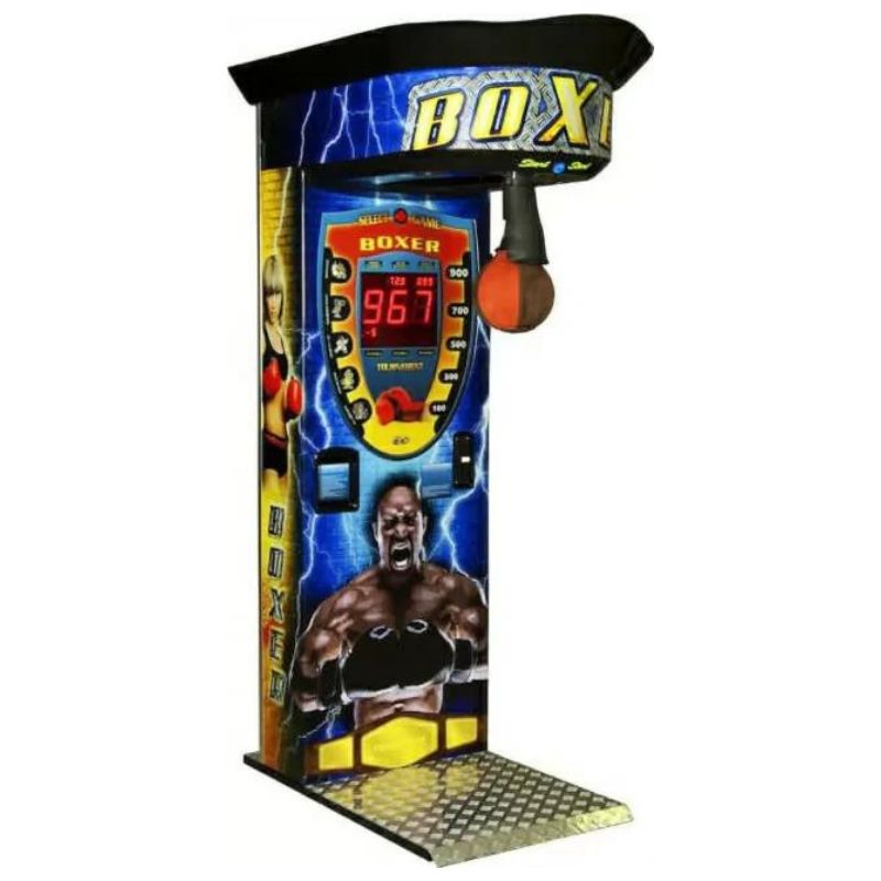 Kalkomat Boxer Cube Boxing Arcade Machine – Excel Leisure Games
